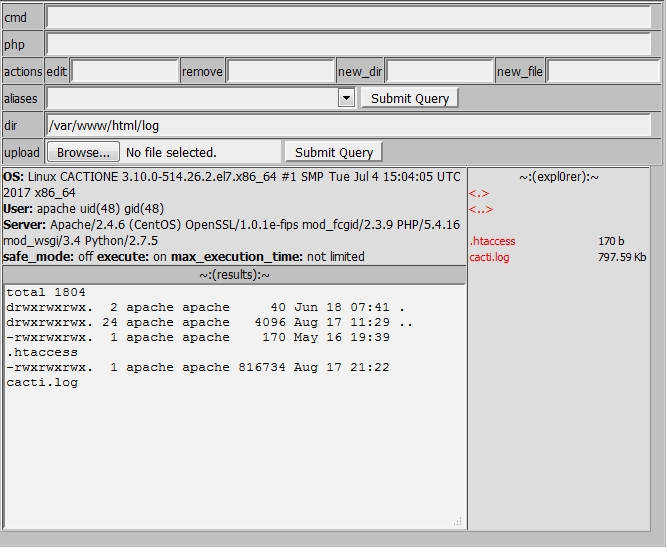 Latest Cacti Github Unable To Purge Cacti Log · Issue 914 · Cacticacti · Github