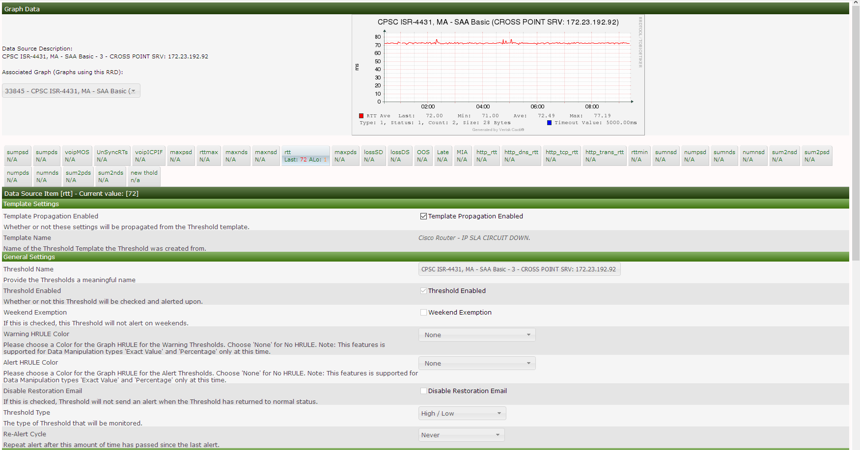 Errors when attempting to save a threshold · Issue #207 · Cacti/plugin_thold · GitHub