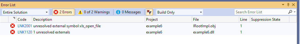 Linking to existing solution fails · Issue #78 · libxls/libxls · GitHub