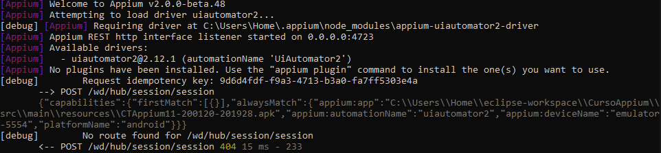 Bug Appium Doesnt Show Context Webview · Issue 18034 · Appiumappium · Github