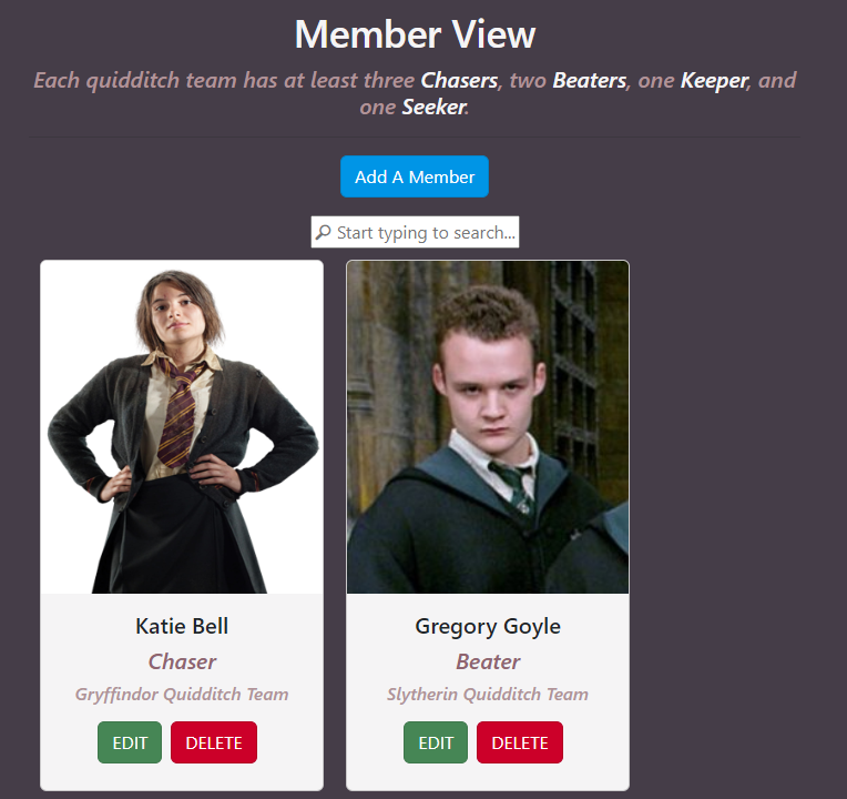 GitHub - WhitleyBeers/Team-Roster