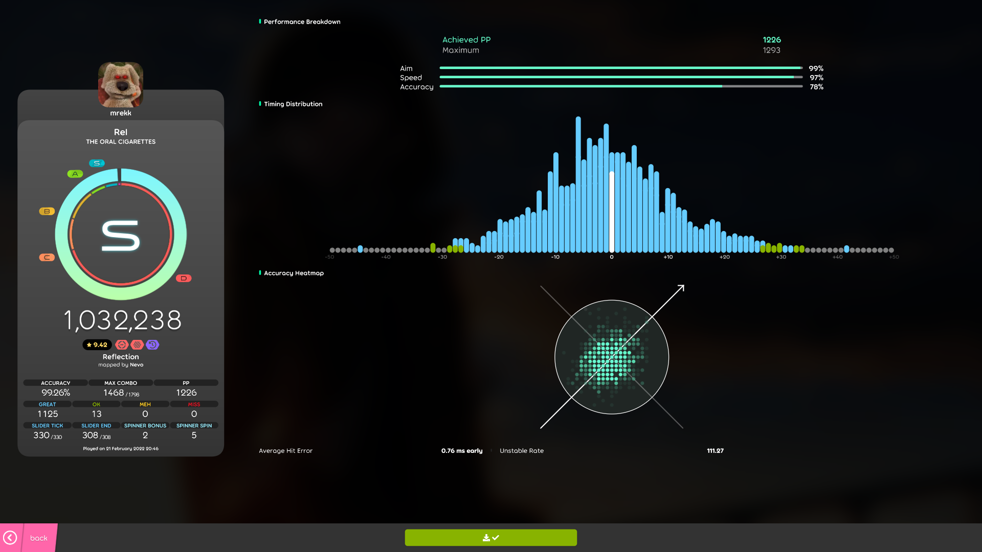 Change in-game pp counter to use the latest pp calculation algorithm ...