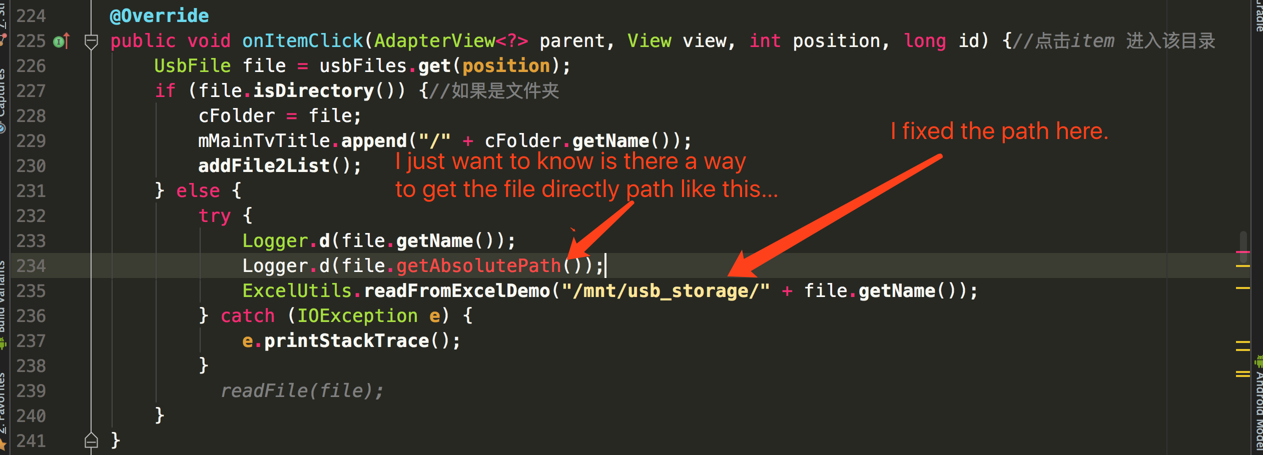 How to directly read the files on the USB flash drive ?How to get to ...