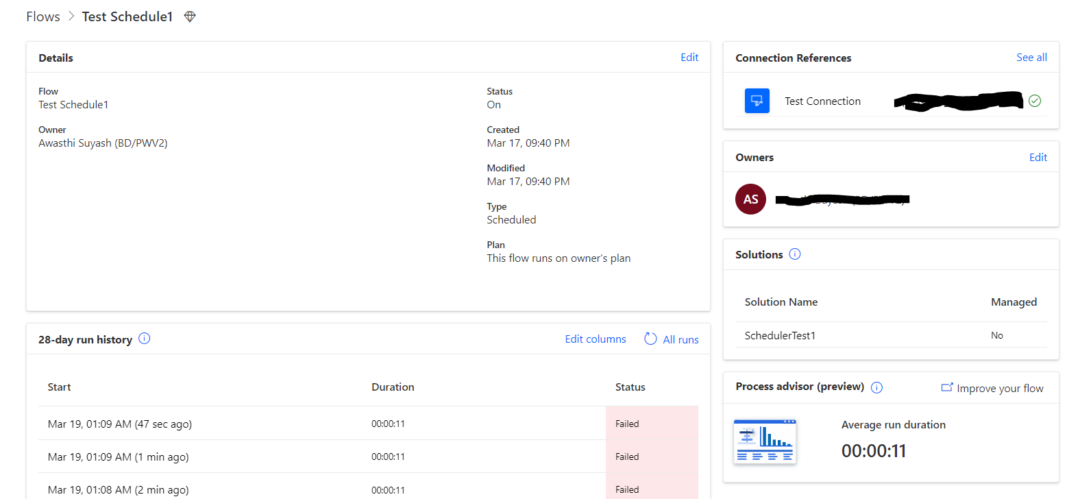 [Automation - BUG] No schedules on scheduler app · Issue #208 · microsoft/powercat-automation ...