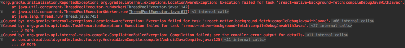 Android failed to build · Issue #73 · transistorsoft/react-native-background-fetch · GitHub