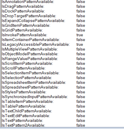 Accessing some properties on UI Automation backend · Issue #1000 · pywinauto/pywinauto · GitHub