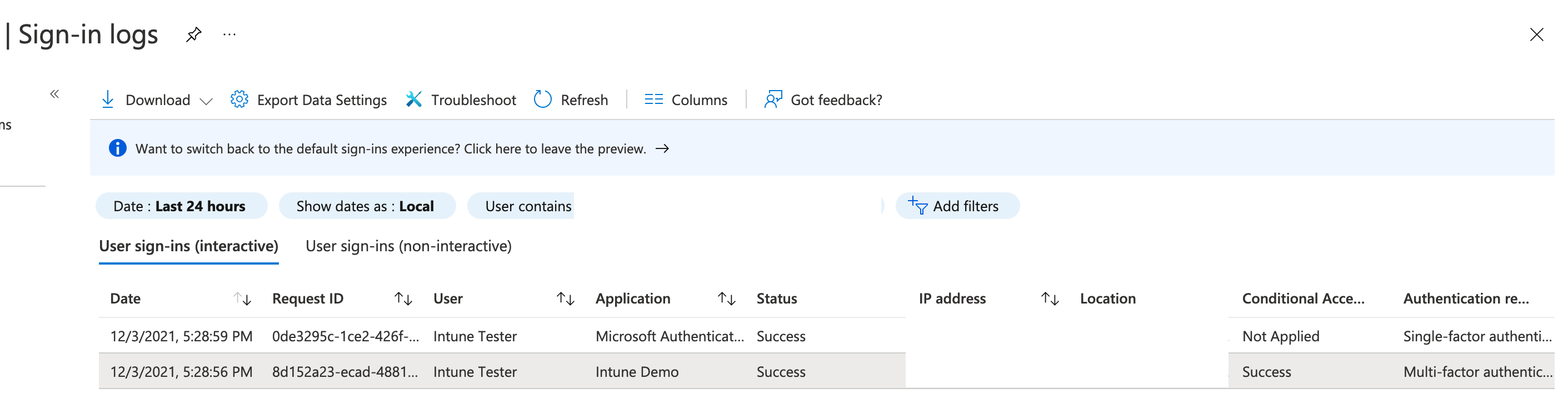 Unable to trigger Conditional Access flow · Issue #87 · microsoftconnect/ms-intune-app-sdk ...