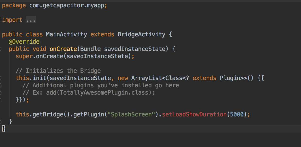 Make plugins Configurable · Issue #284 · ionic-team/capacitor · GitHub
