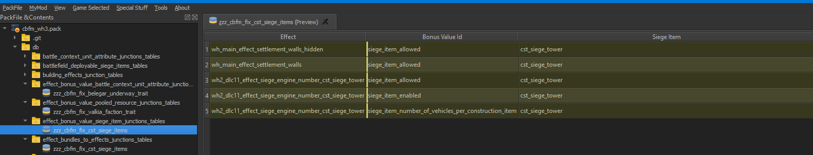 Vampire Coast siege towers are replaced by Vampire Count towers · Issue #9 · chadvandy/cbfm_wh3 ...