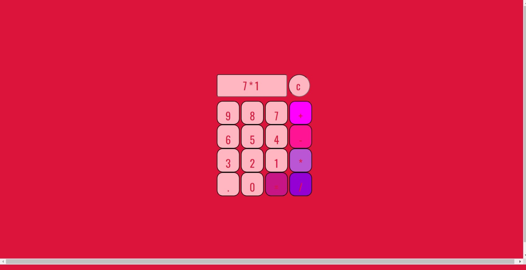 Github Kauanemsilvacalculadora Pink Calculadora Desenvolvida Com Html Css E Javascript