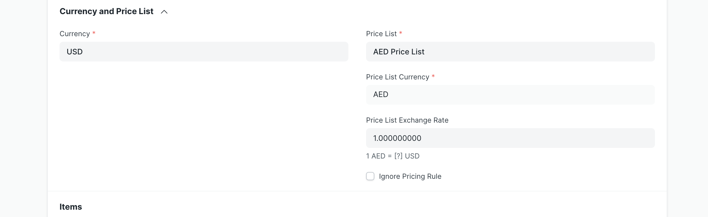 Unable to fetch Exchange rate for Price list with different currrency · Issue #33530 · frappe ...
