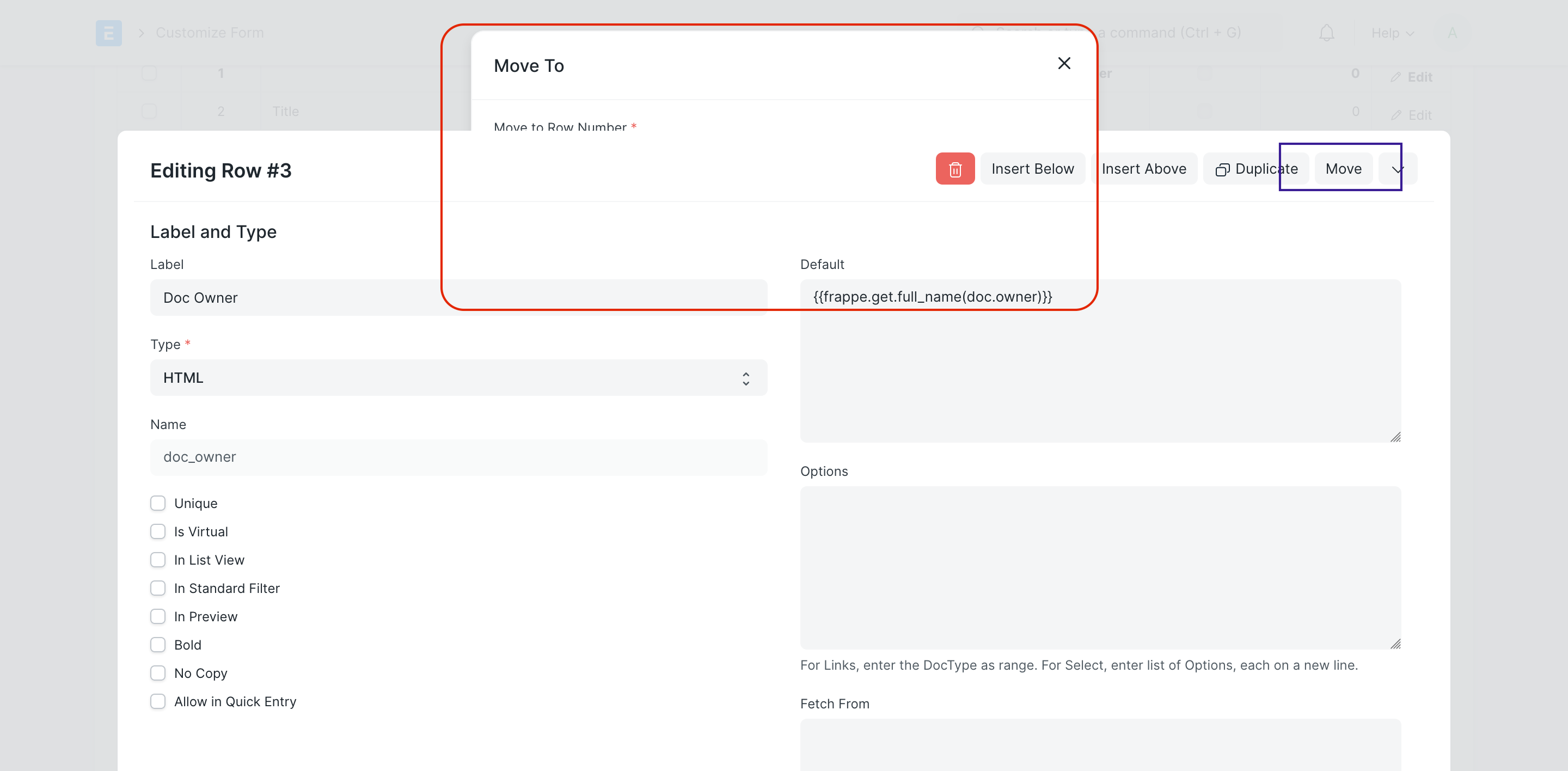 Move to Pop Up is coming behind Table pop up. Unable to edit · Issue #20721 · frappe/frappe · GitHub