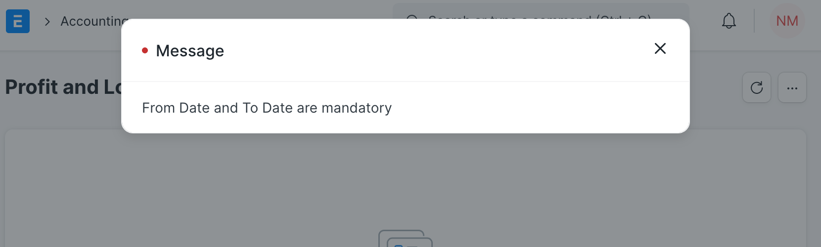 Unable to load Profit and loss statementFor Users except Administrator · Issue #36009 · frappe ...