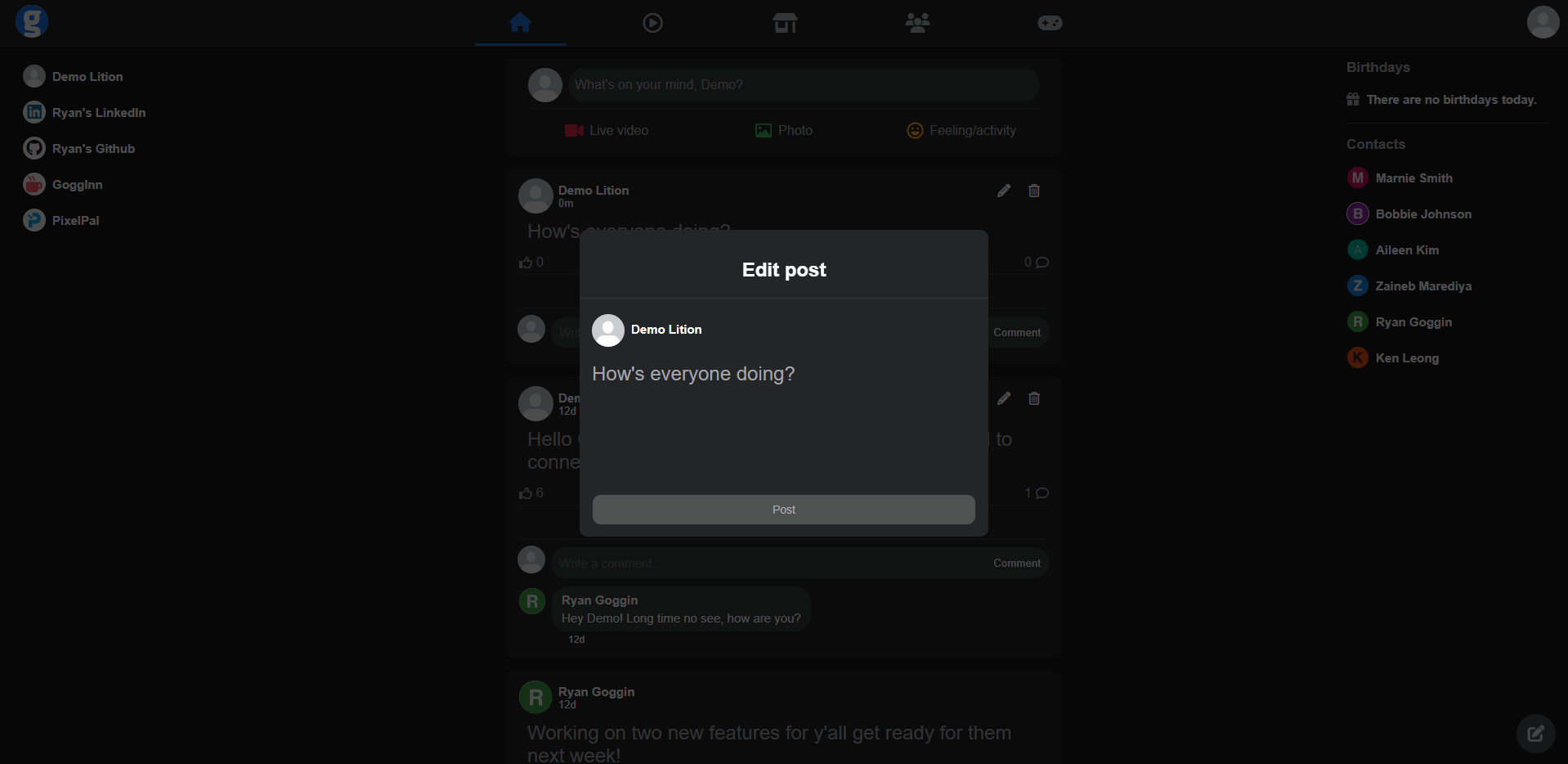 Github Ryangoggingoggbook Fullstack Project Flask Backendreact Frontend That Is A
