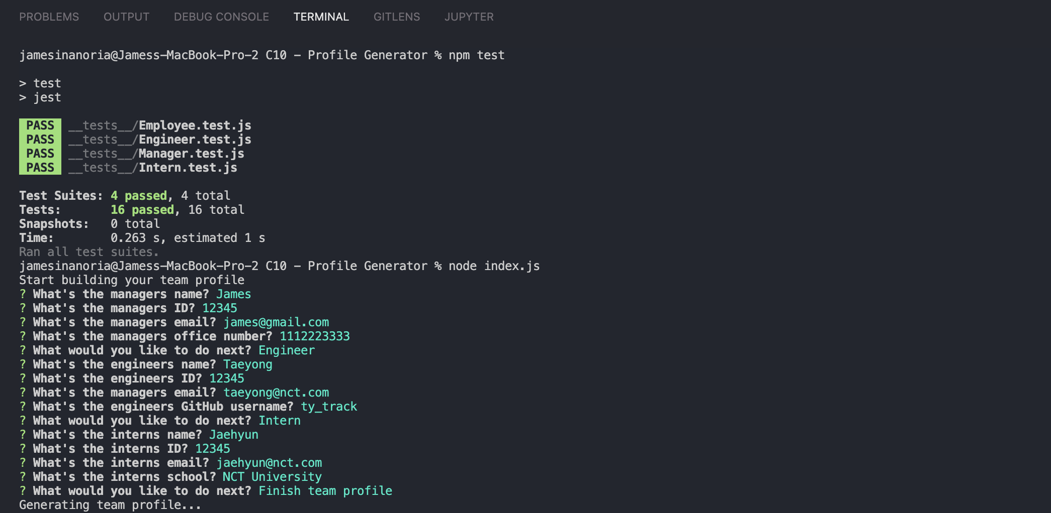 GitHub - jxmesin/C10-ProfileGenerator