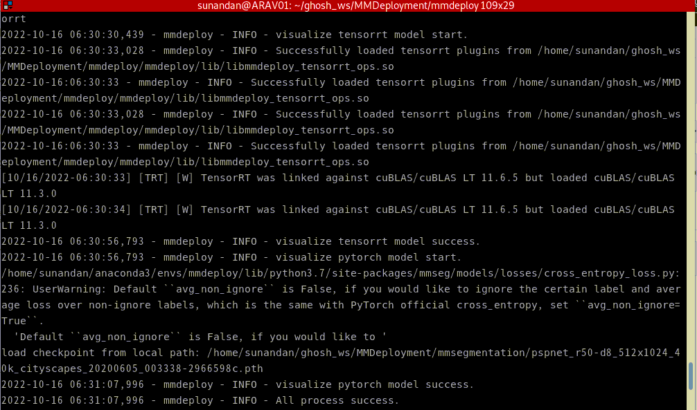 Not Able To Find The Path Of The Logs And Tensorrt Model · Issue 1205 · Open Mmlab Mmdeploy