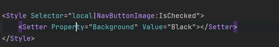 I want to in WPF Trrigger property Ischeck is true i set background ...