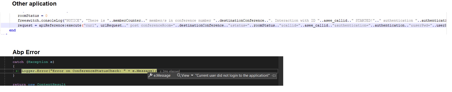 Question another application needs to execute a method from the abp net boilerplate application ...