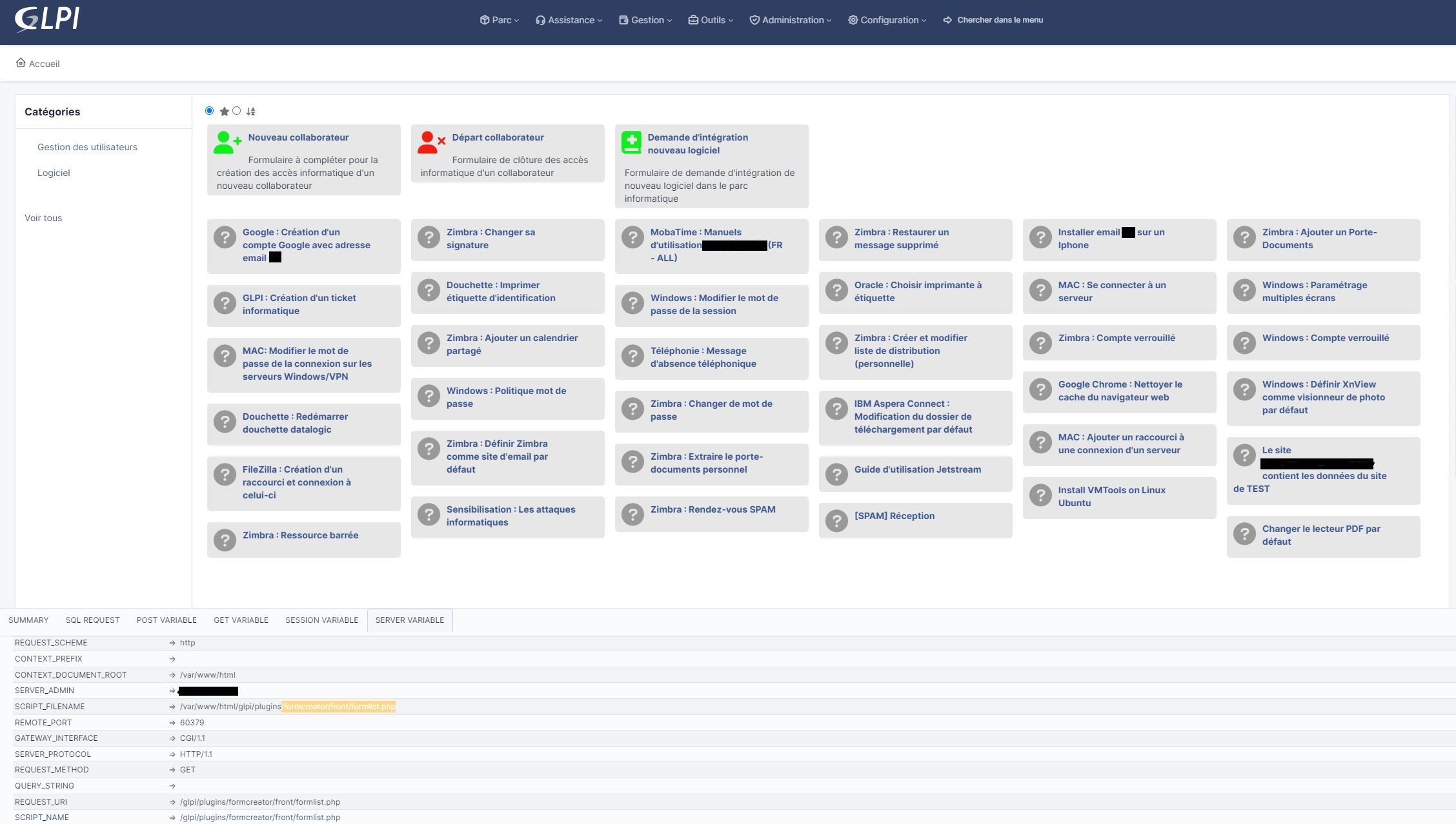 Base de connaissance affichée dans la liste des formulaires · Issue #2942 · pluginsGLPI ...
