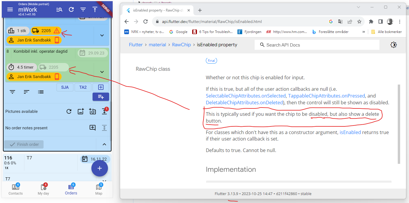Chips with `onDeleted` callback should show the delete button in the `disabled` state · Issue ...