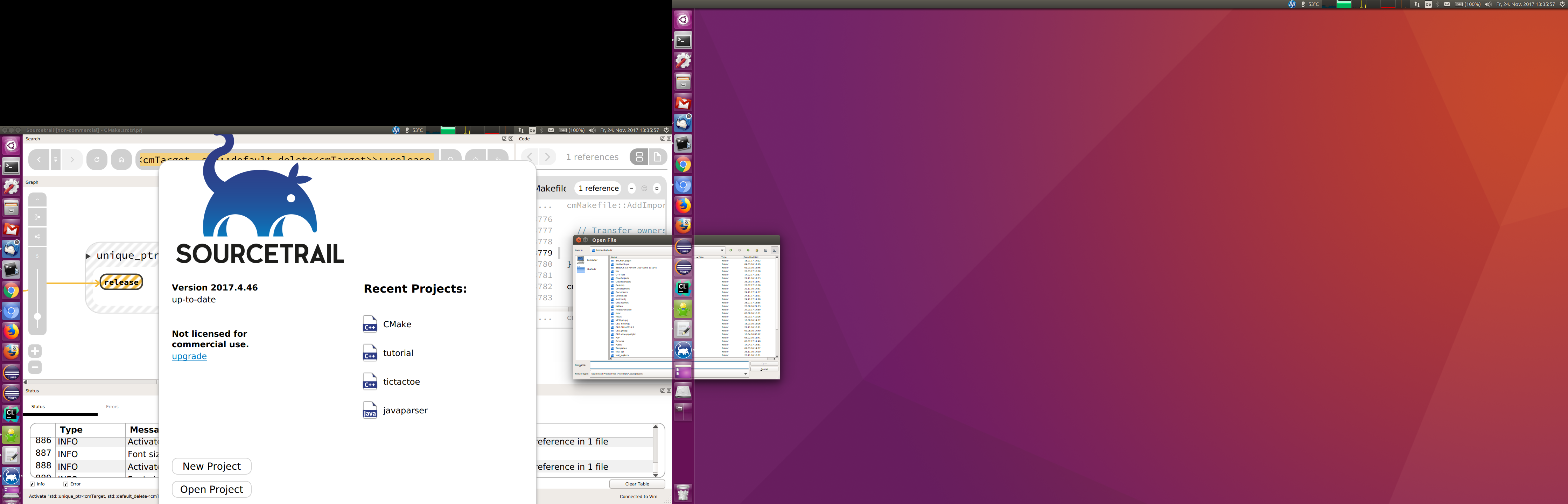 Font Rendering Issues Fontconfig Error When Starting Sourcetrail
