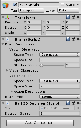 3DBall example crashes after build · Issue #808 · Unity-Technologies/ml-agents · GitHub