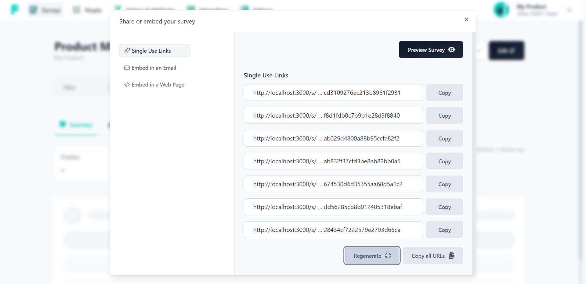 [BUG][FormTribe 🔥][100 Points] Share Modal not opening · Issue #1315 · formbricks/formbricks ...