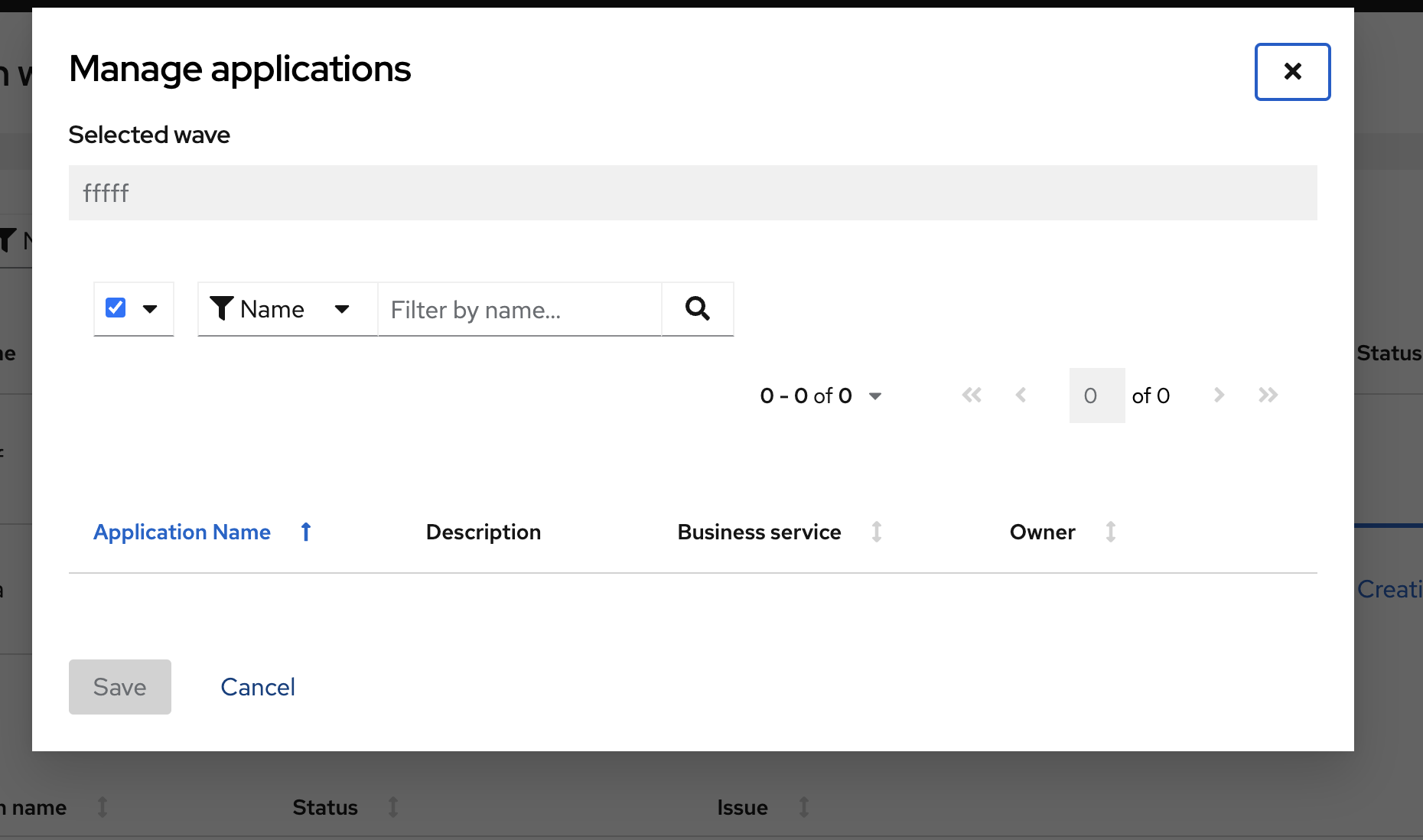 Empty state needed for empty application association view · Issue #912 · konveyor/tackle2-ui ...