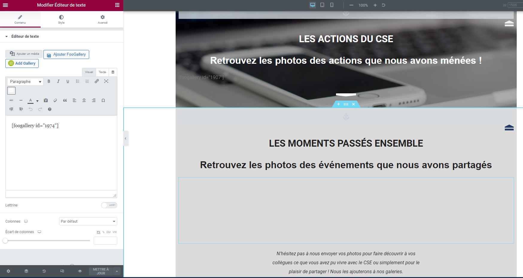 🐞 Bug report: Can't see a Foogallery in editing mode with Elementor · Issue #19621 · elementor ...