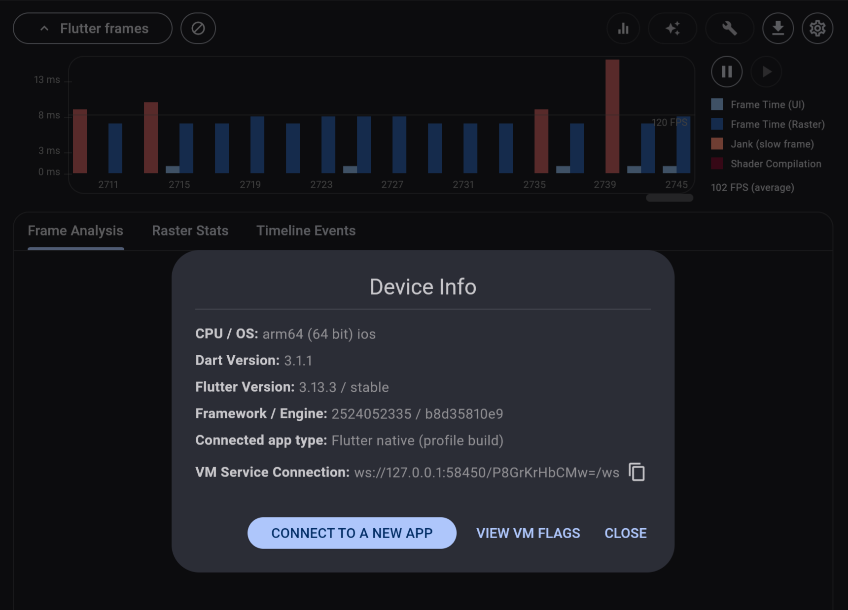 Regression in 3.13.3: Lagging in iOS 16.6 iPhone high frame rates ...