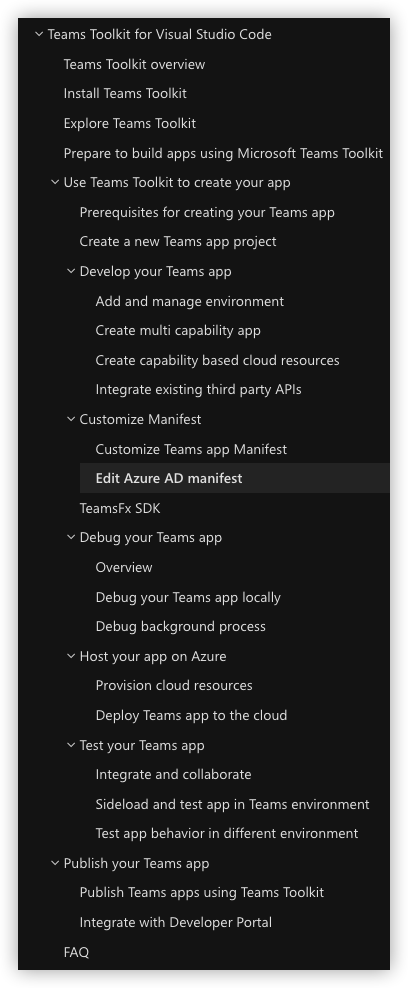 This page is missing from Teams Toolkit ToC · Issue #6936 · MicrosoftDocs/msteams-docs · GitHub