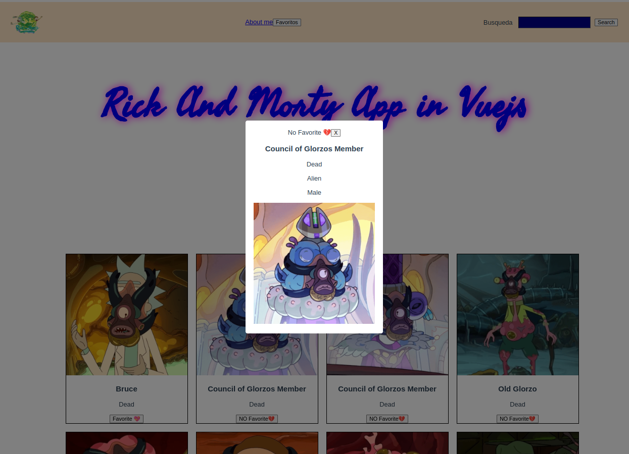 GitHub - JavGarb/rick-and-morty-vuejs: Learning to use Vuejs
