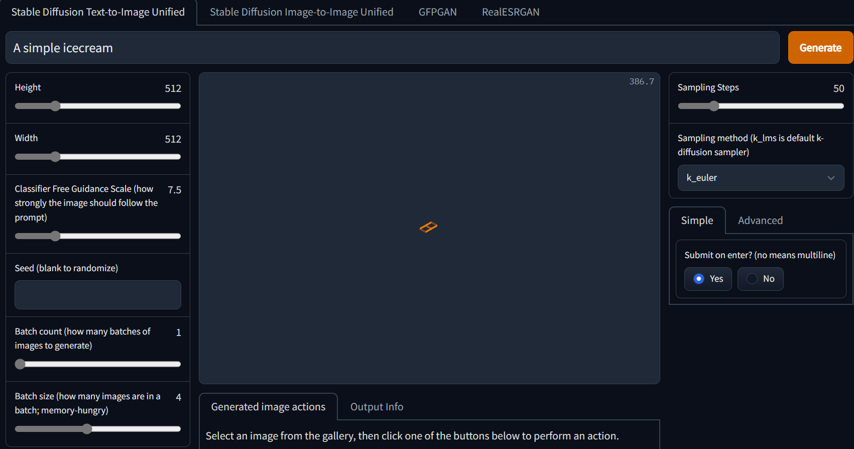 [BUG] Batch size (how many images are in a batch; memory-hungry) Fails when using 'n' bigger ...
