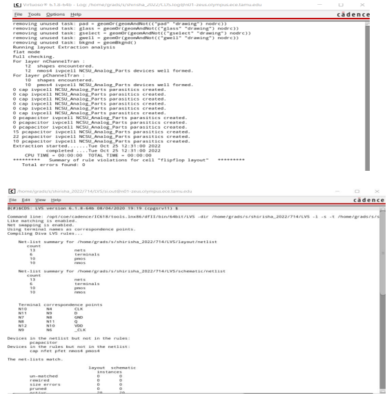GitHub - shirishavissom/Design-Characterization-of-a-D-Flip-flop: In our design process, we take ...