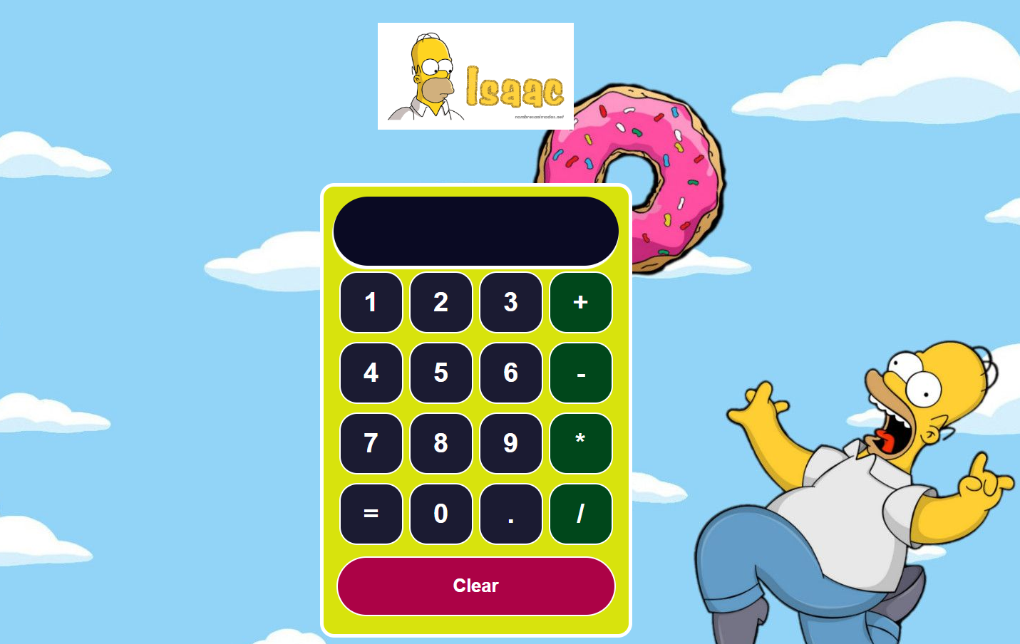 GitHub - ysacc/calculadora: Calculator the simpson