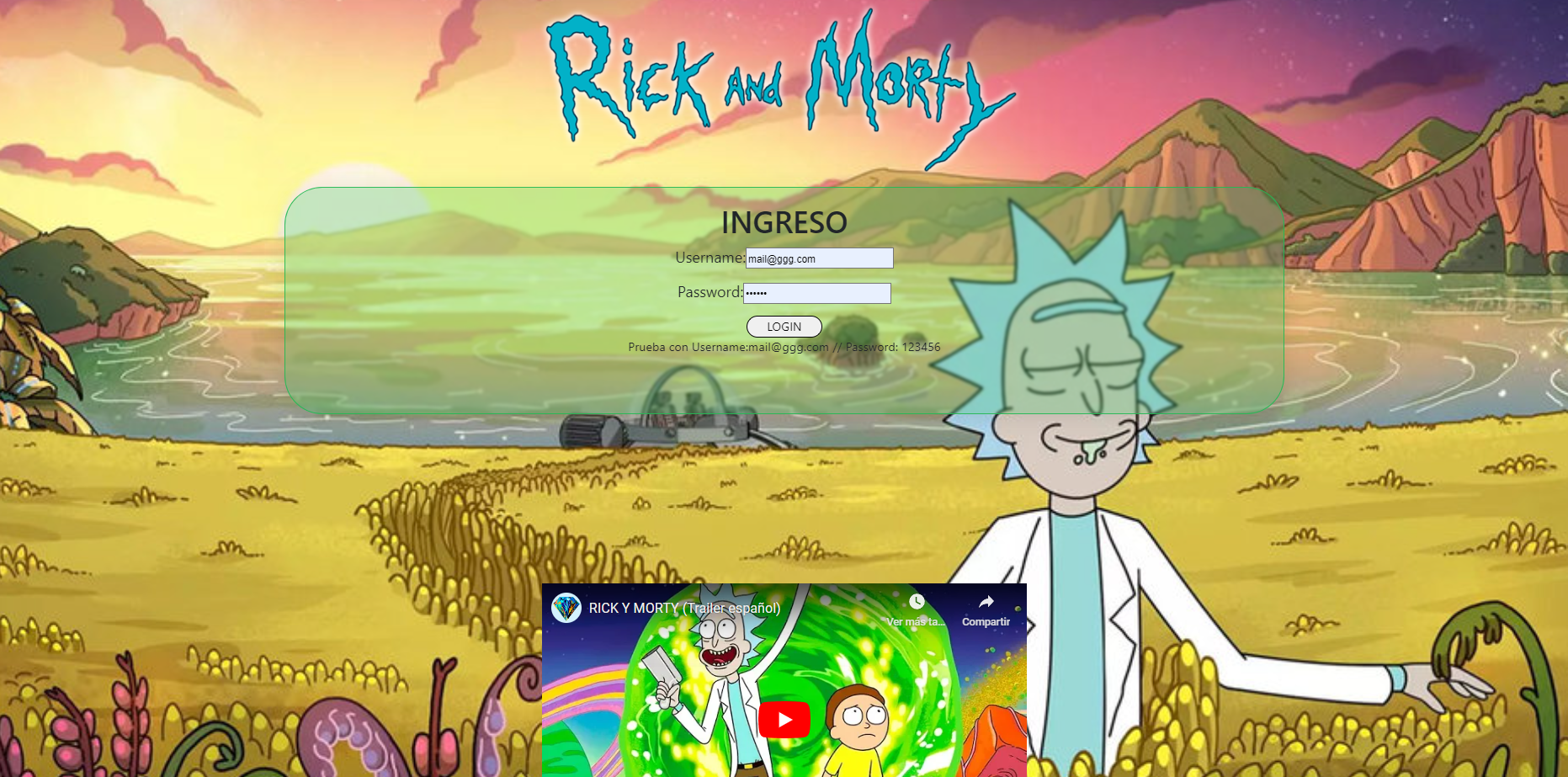 GitHub - ysacc/rickandmorty: Rick and Morty Wiki