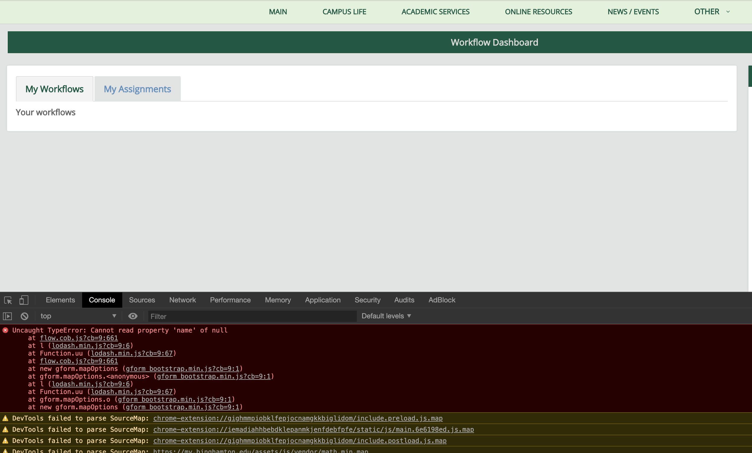 Workflow: Dashboard is not showing workflows · Issue #61 · EscherLabs/Graphene · GitHub
