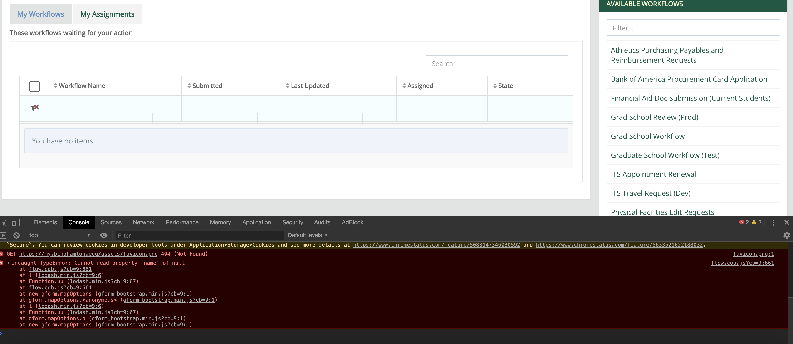Workflow: Dashboard is not showing workflows · Issue #61 · EscherLabs/Graphene · GitHub