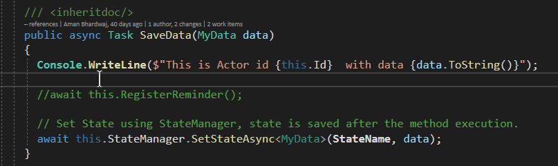 DemoActor calling RegisterRemind start to error on each remind · Issue #177 · dapr/dotnet-sdk ...