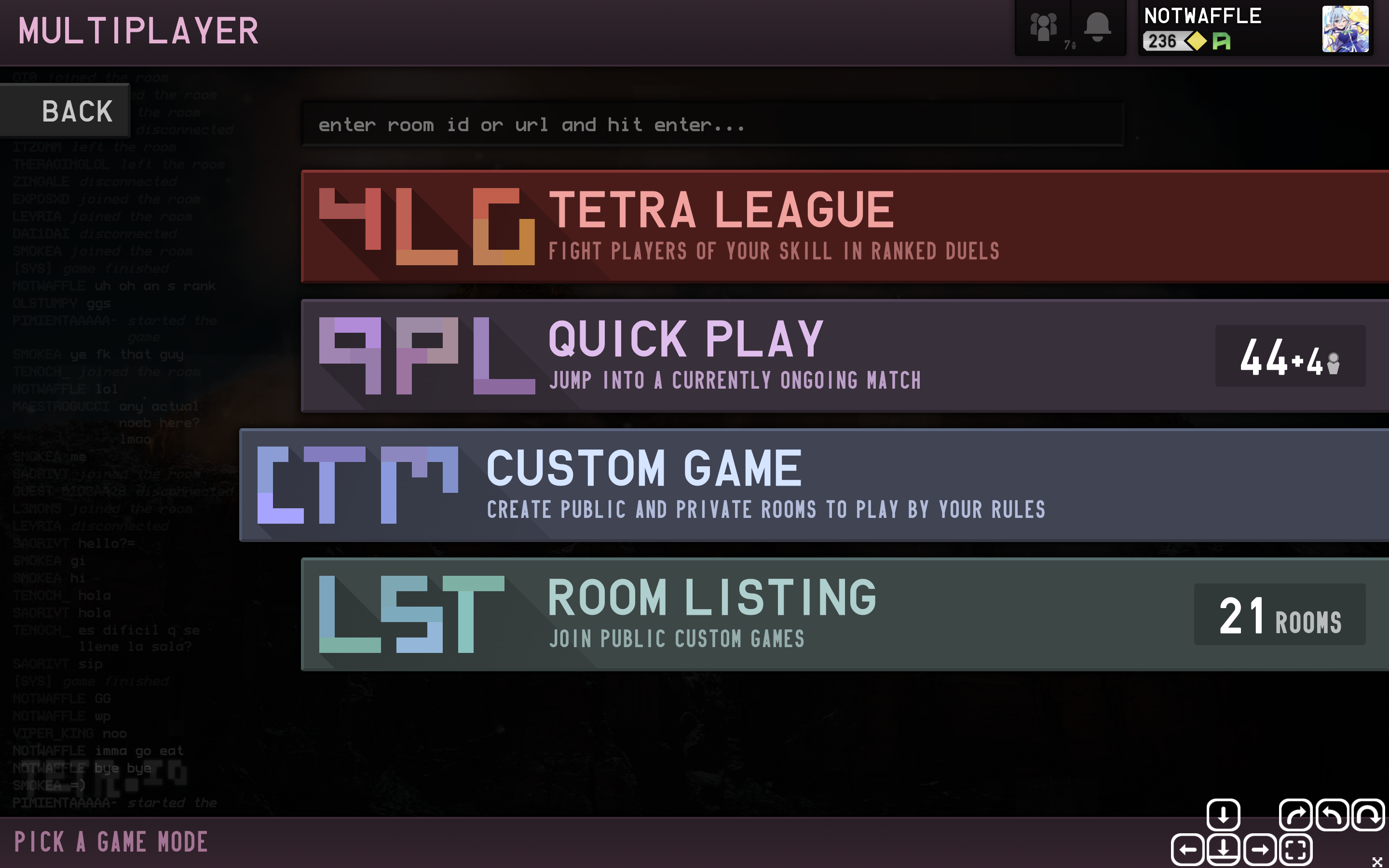 Lobby timing bug · Issue #1015 · tetrio/issues · GitHub