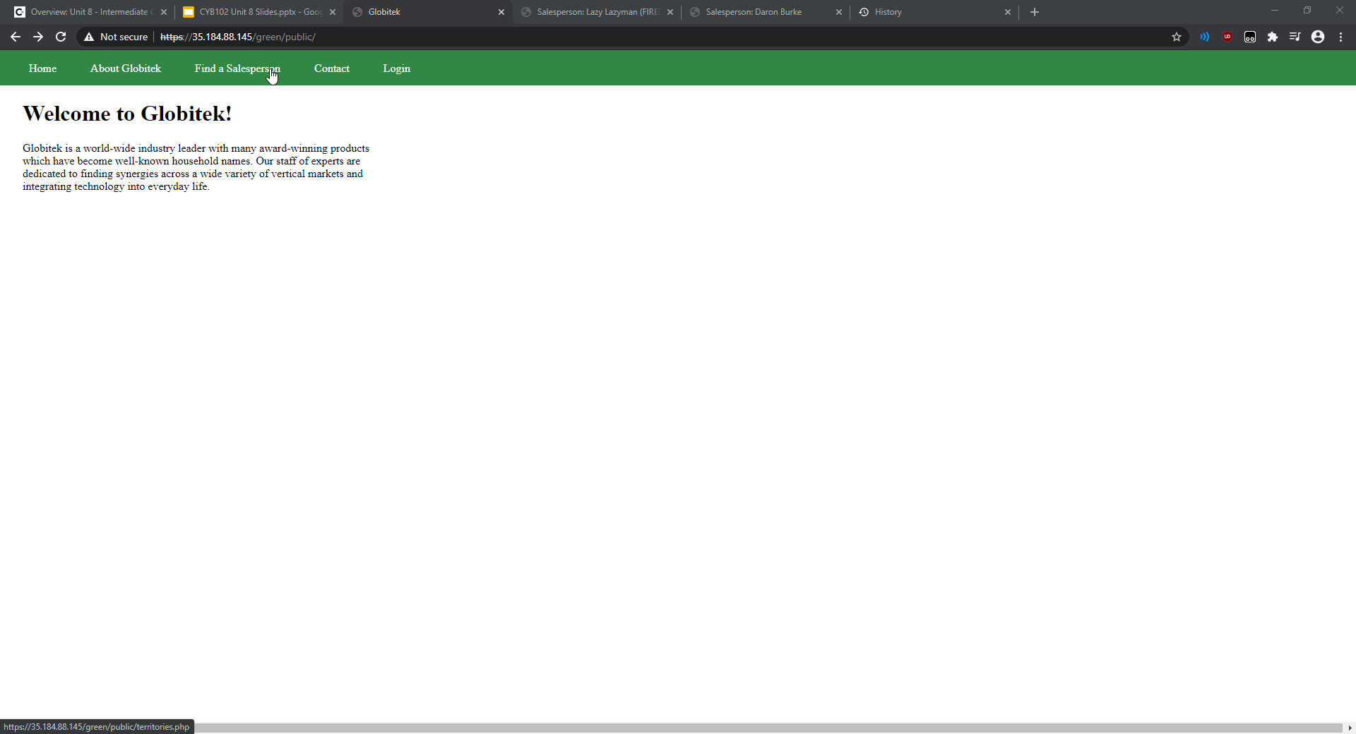 Github Jacketmantel Project 8 Pen Testing Live Targets