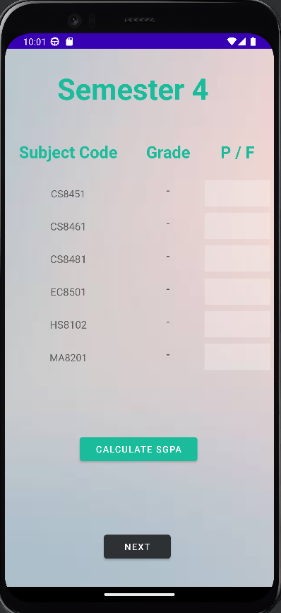 GitHub - SRIHARI-50/SGPA-and-CGPA-Calculator: Developed a basic SGPA and CGPA calculator for ...