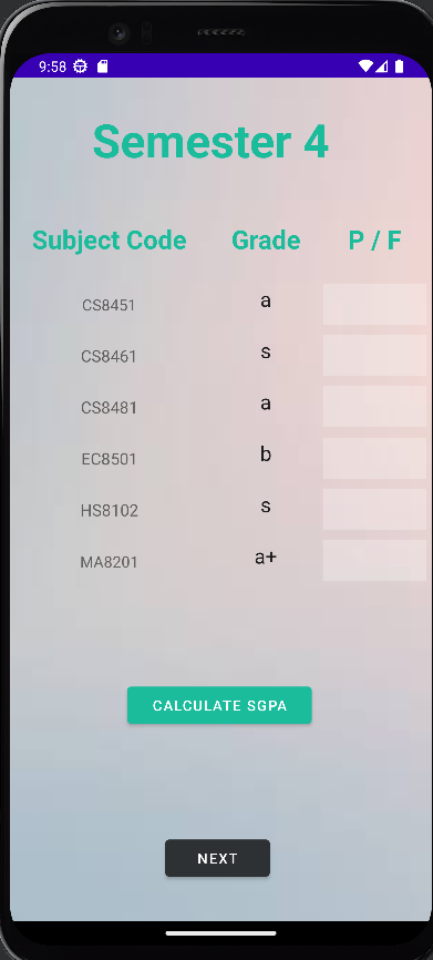 GitHub - SRIHARI-50/SGPA-and-CGPA-Calculator: Developed a basic SGPA and CGPA calculator for ...