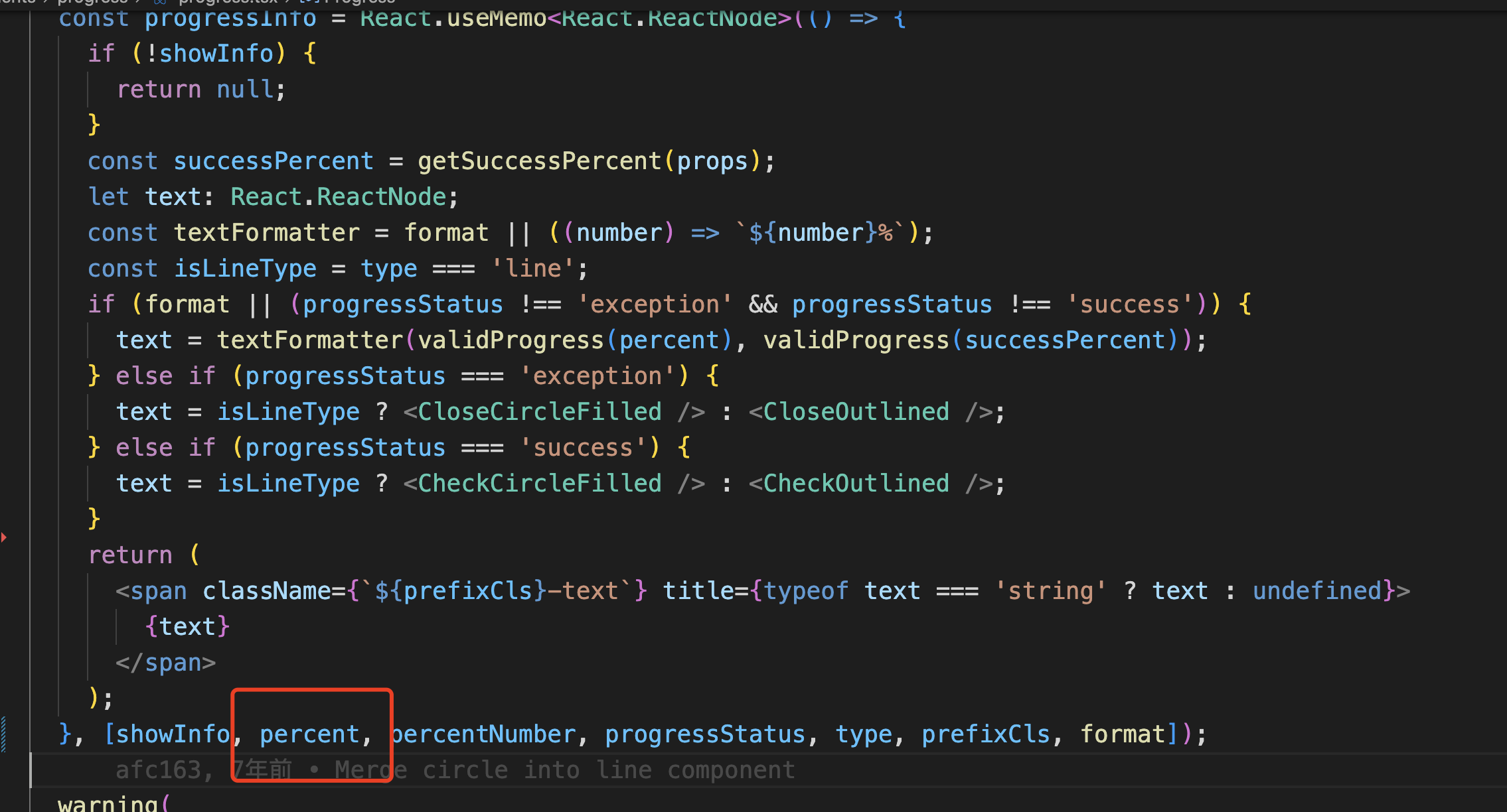 分段进度条的Info信息显示不符合预期 · Issue #40921 · ant-design/ant-design · GitHub
