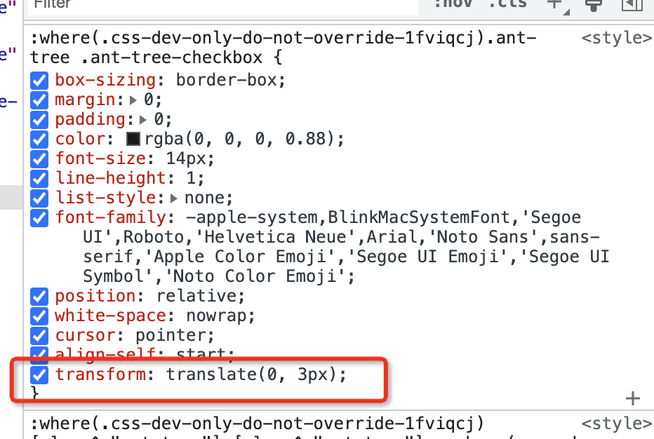 Checkboxes in Tree component misaligned with node title · Issue #41914 · ant-design/ant-design ...