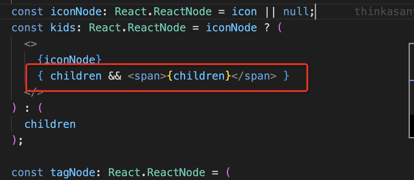 Tag component: There is an extra space on the right of icon if empty children · Issue #43515 ...