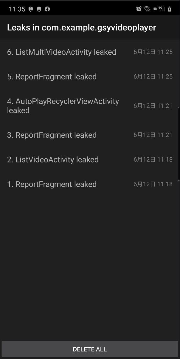 内存泄漏&闪退 · Issue #2780 · CarGuo/GSYVideoPlayer · GitHub