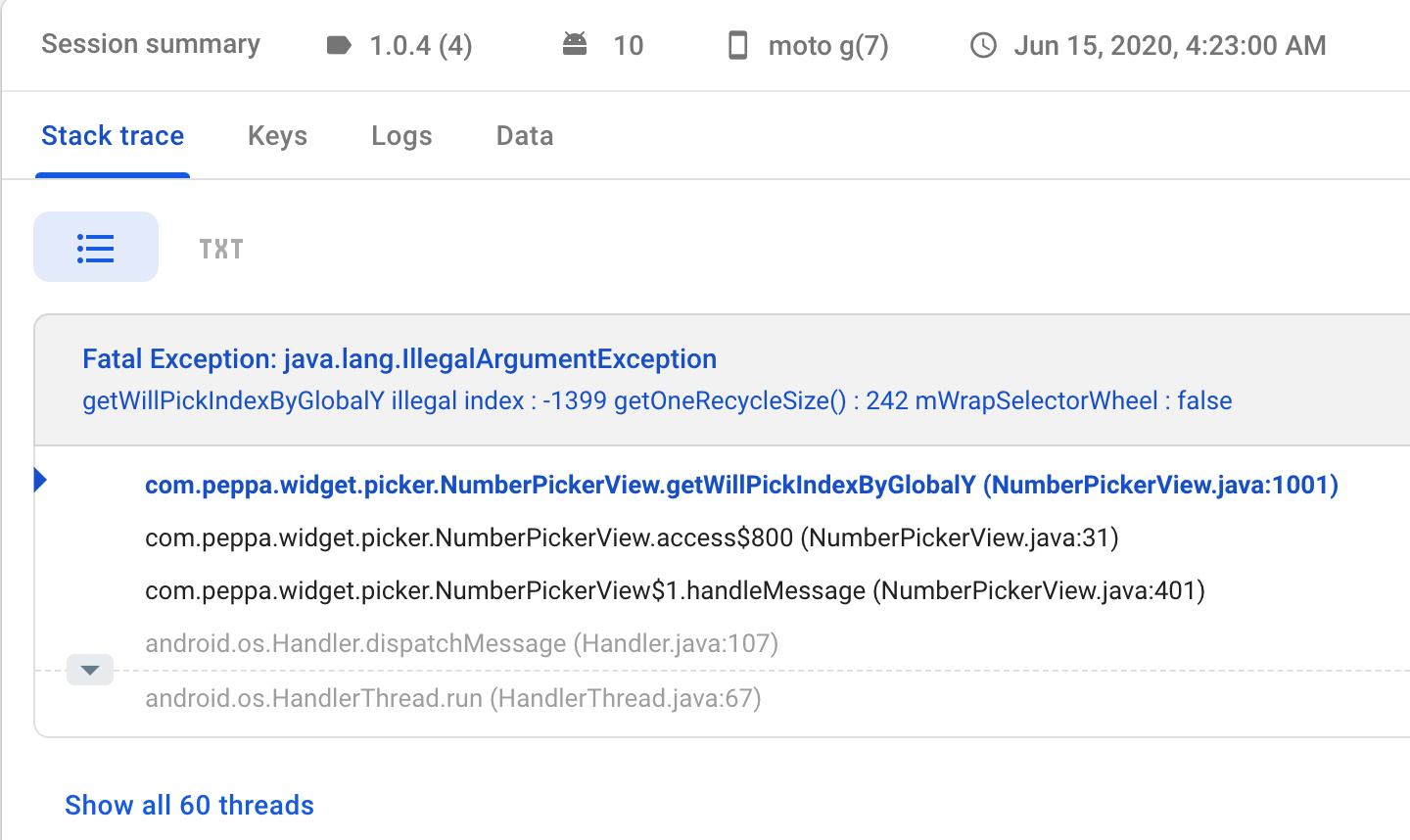 您好，最新的1.2.0版本有个Bug · Issue #70 · Carbs0126/NumberPickerView · GitHub