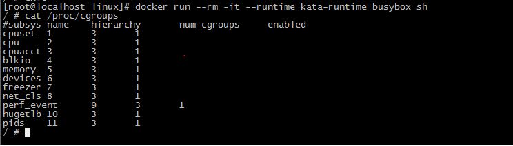 Agent can't mount net_cls,net_prio · Issue #250 · kata-containers/agent · GitHub