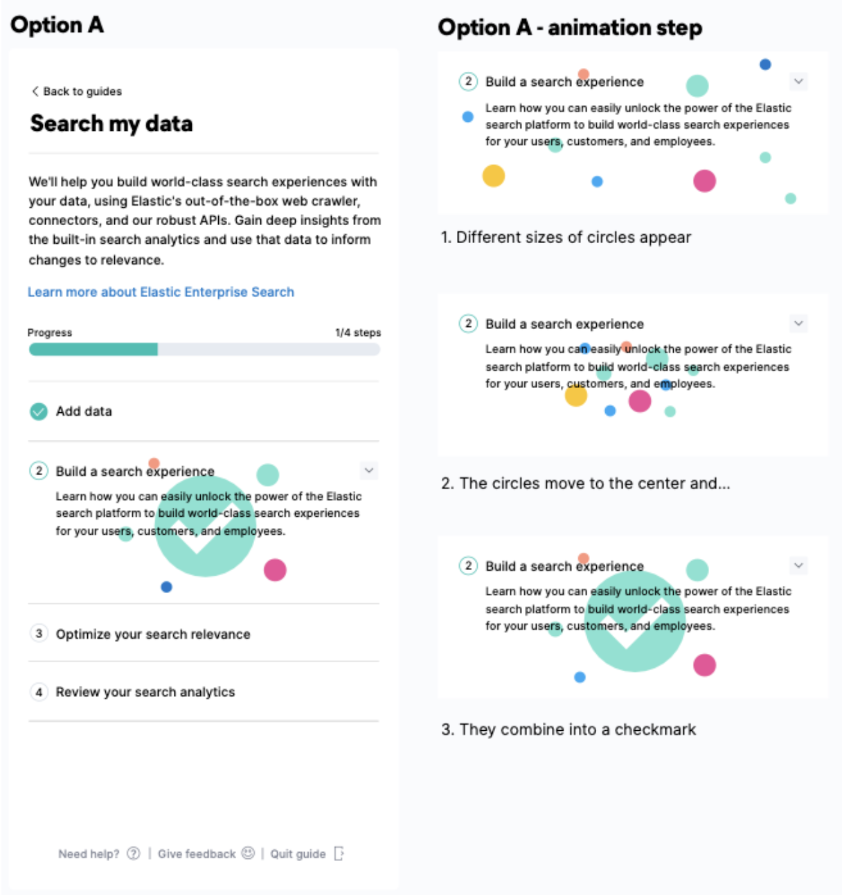 [Guided Onboarding] Integrate animations and illustrations · Issue #144812 · elastic/kibana · GitHub